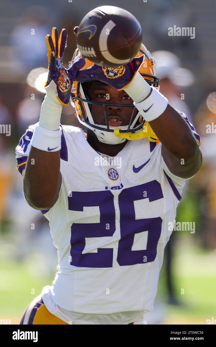 COLUMBIA, MO - OCTOBER 07: LSU Tigers cornerback Ashton Stamps (26 ...