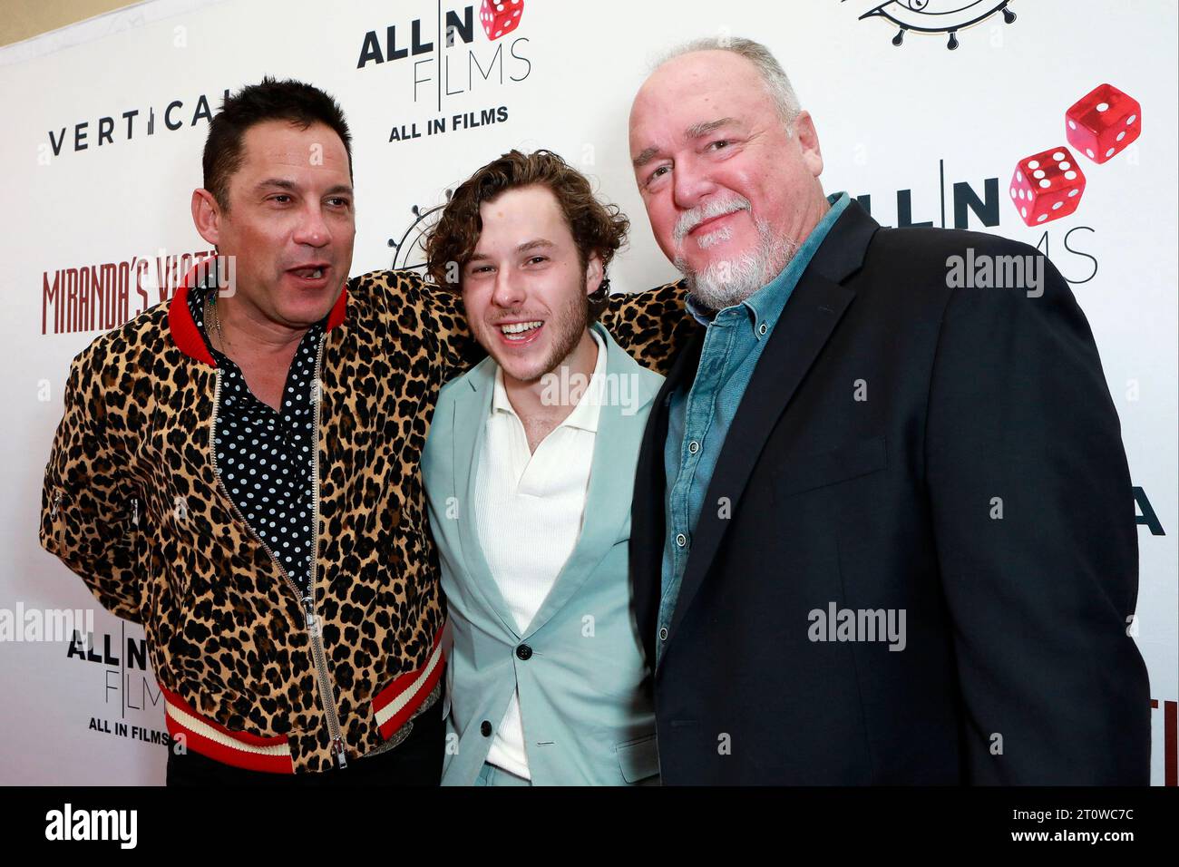LOS ANGELES - OCT 5: Enrique Murciano, Nolan Gould, Brent Sexton at the ...