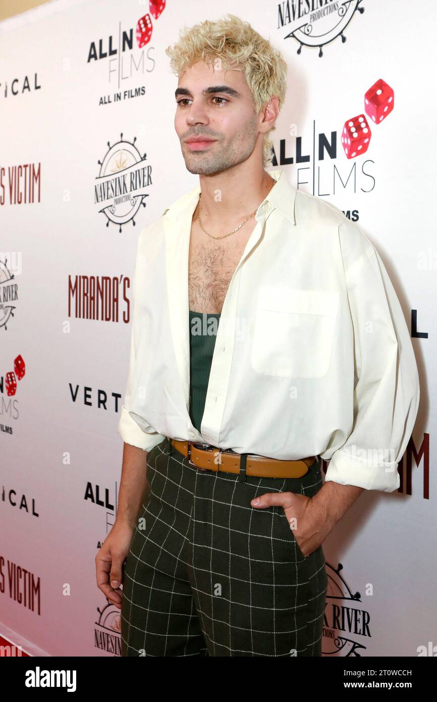 LOS ANGELES - OCT 5: Sebastian Quinn at the Miranda's Victim Screening ...