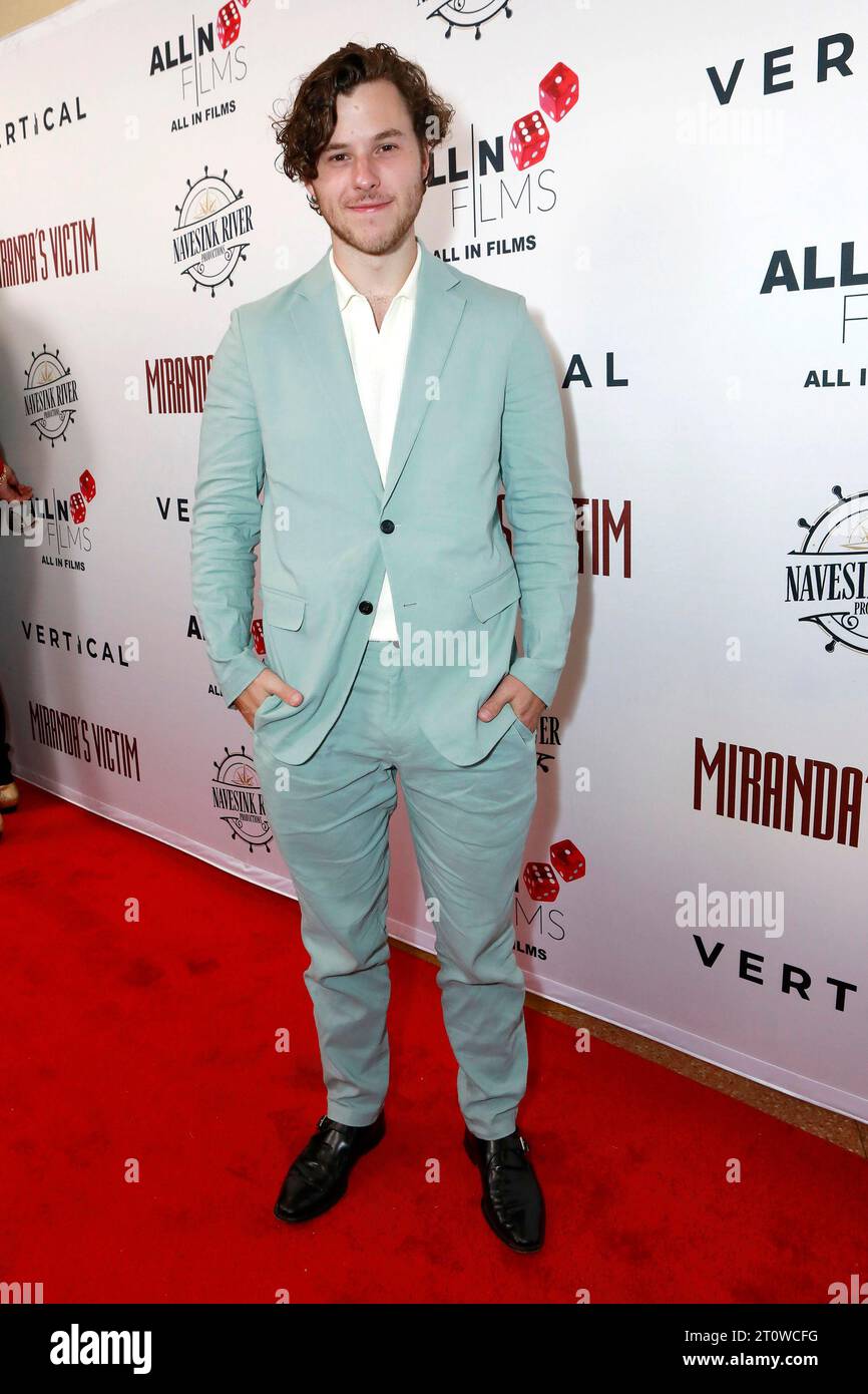 LOS ANGELES - OCT 5: Nolan Gould at the Miranda's Victim Screening at ...