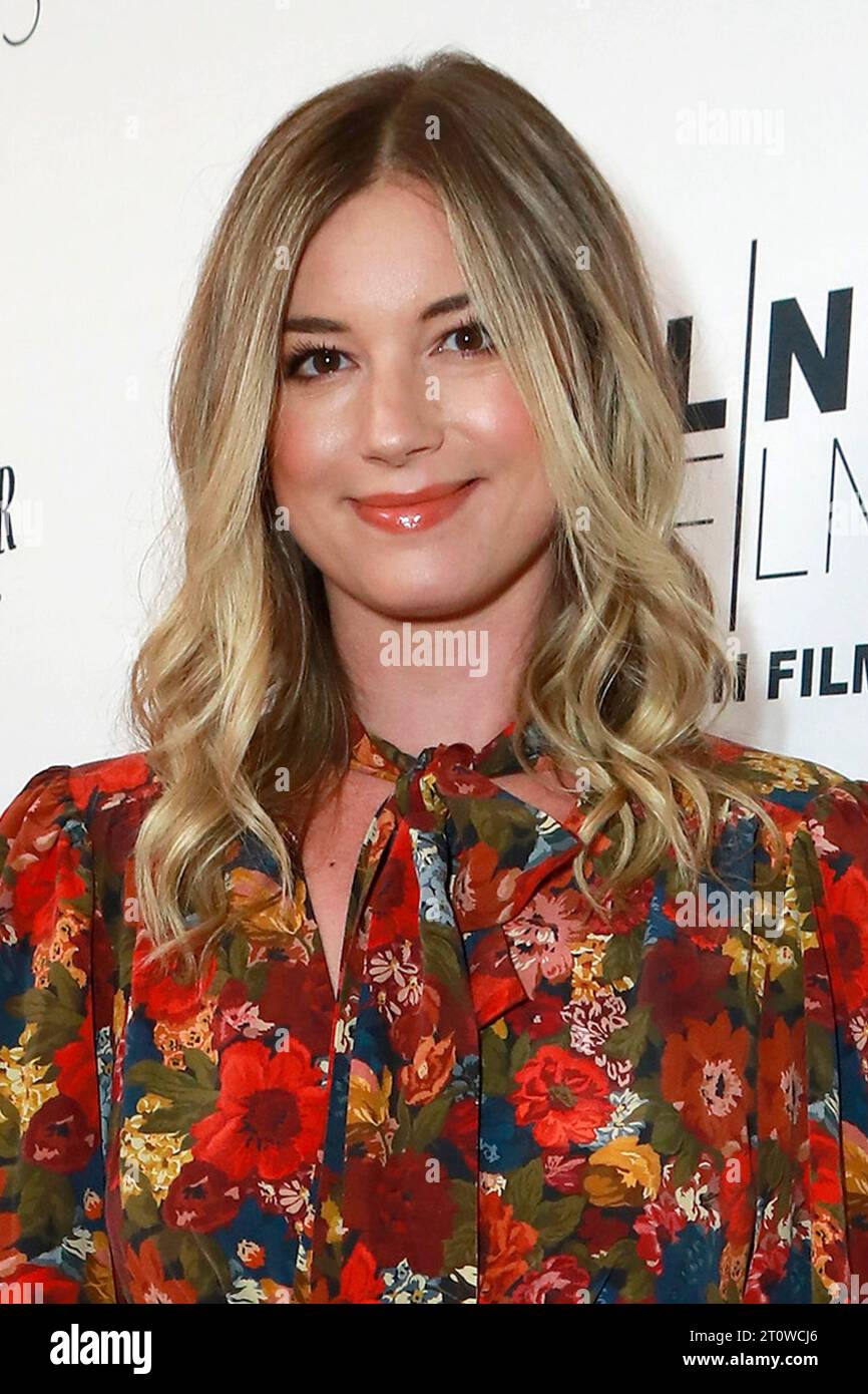 LOS ANGELES - OCT 5: Emily VanCamp at the Miranda's Victim Screening at ...