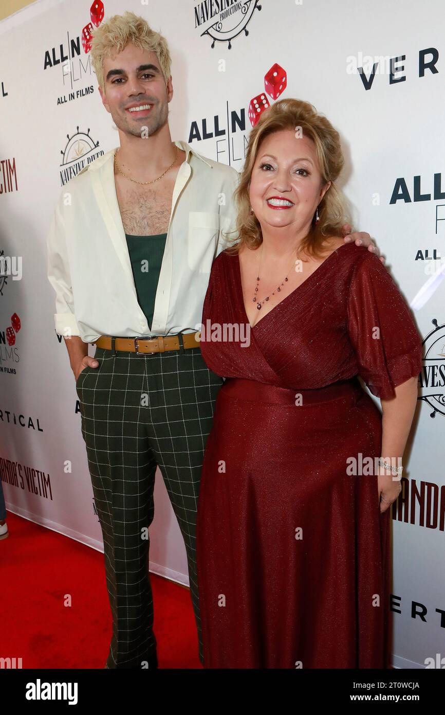 LOS ANGELES - OCT 5: Sebastian Quinn, Michelle Danner at the Miranda's ...