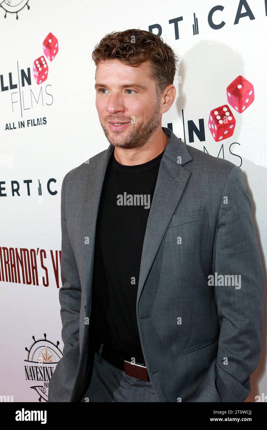 LOS ANGELES - OCT 5: Ryan Phillippe at the Miranda's Victim Screening ...