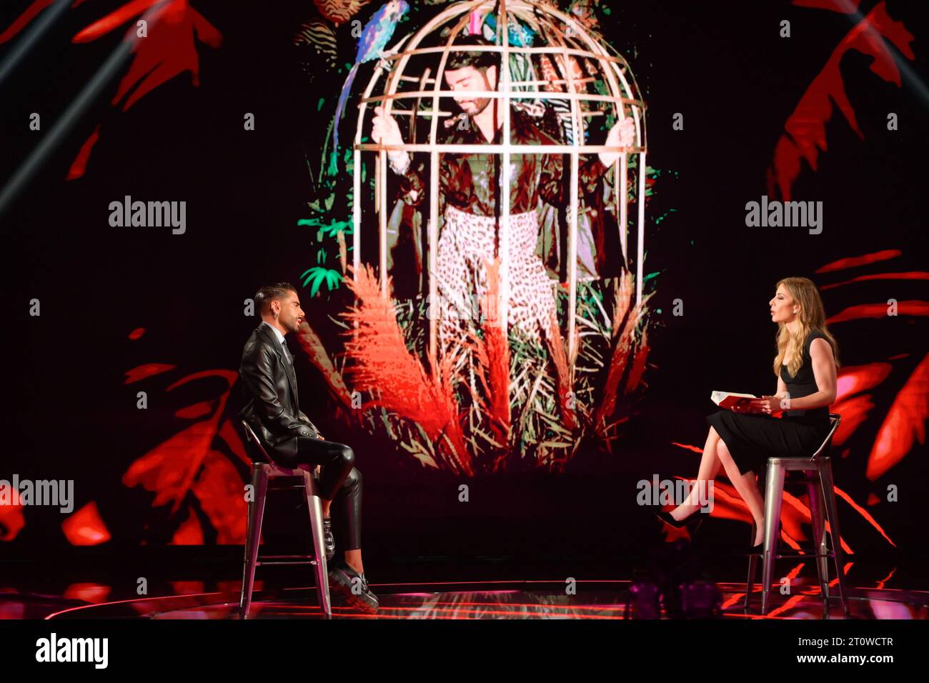 Rome, Italy. 05th Oct, 2023. Federico Lauri (Federico Fashion Style) (L ...