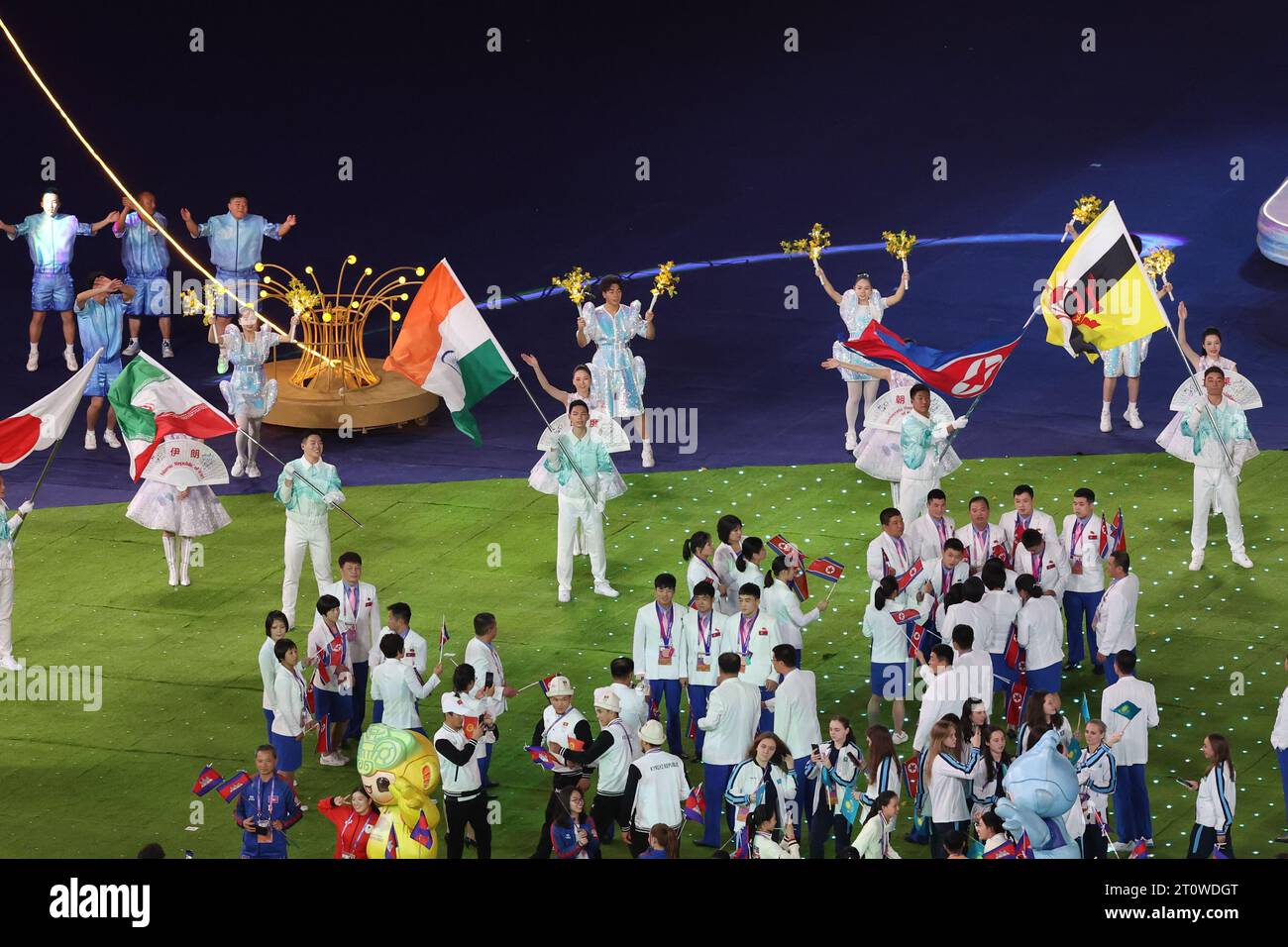 Hangzhou, Zhejiang, China. 9th Oct, 2023. The 19th Asian Games ended ...