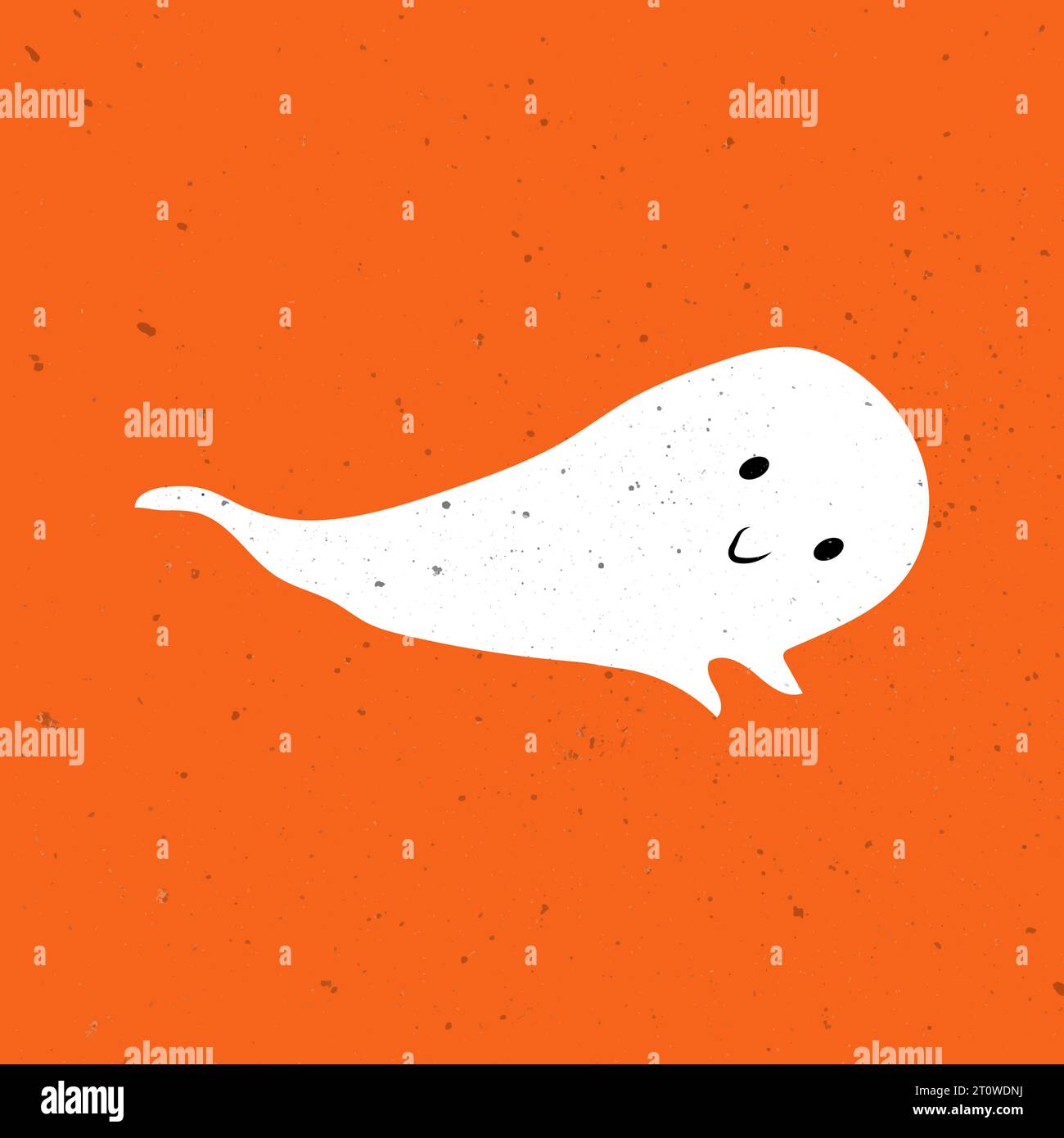 Little cute ghost. Cute ghost celebrate Halloween. Cute Ghost Vector ...