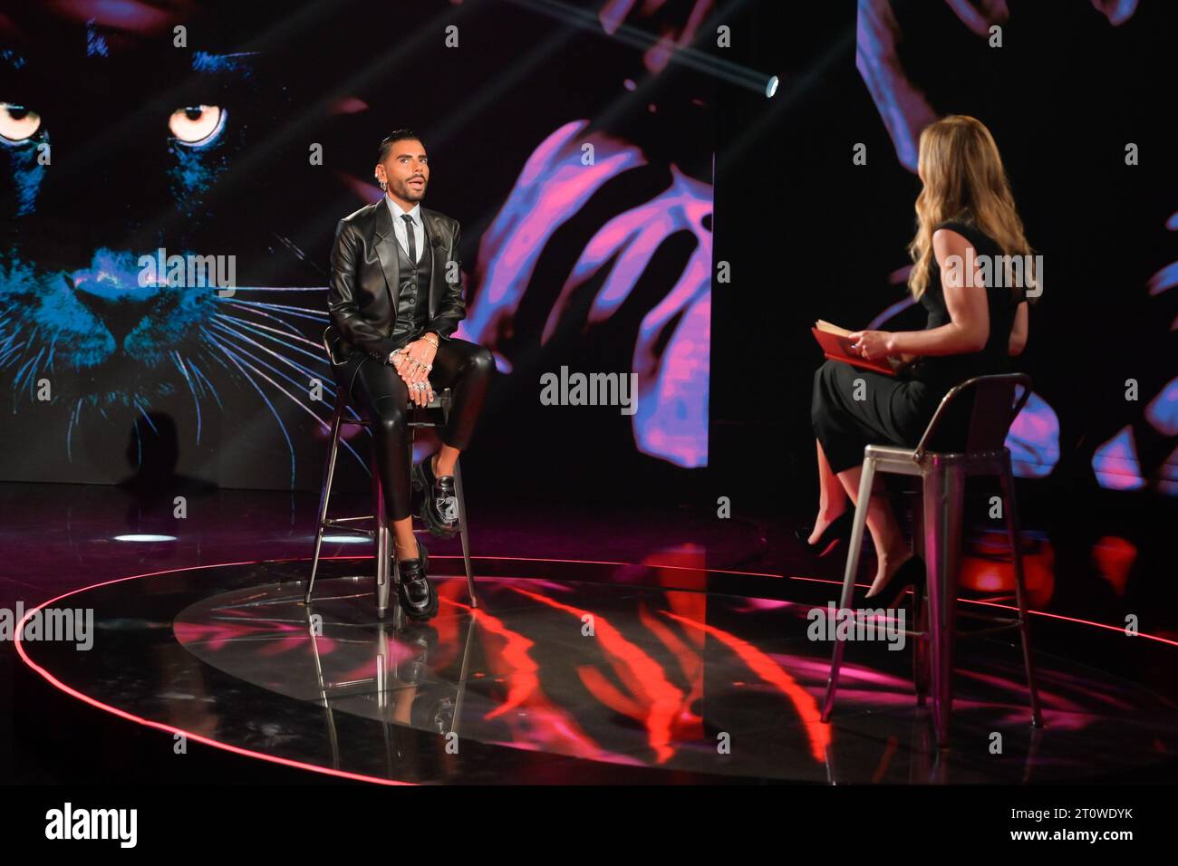 Federico Lauri (Federico Fashion Style) (L) and Francesca Fagnani (R ...