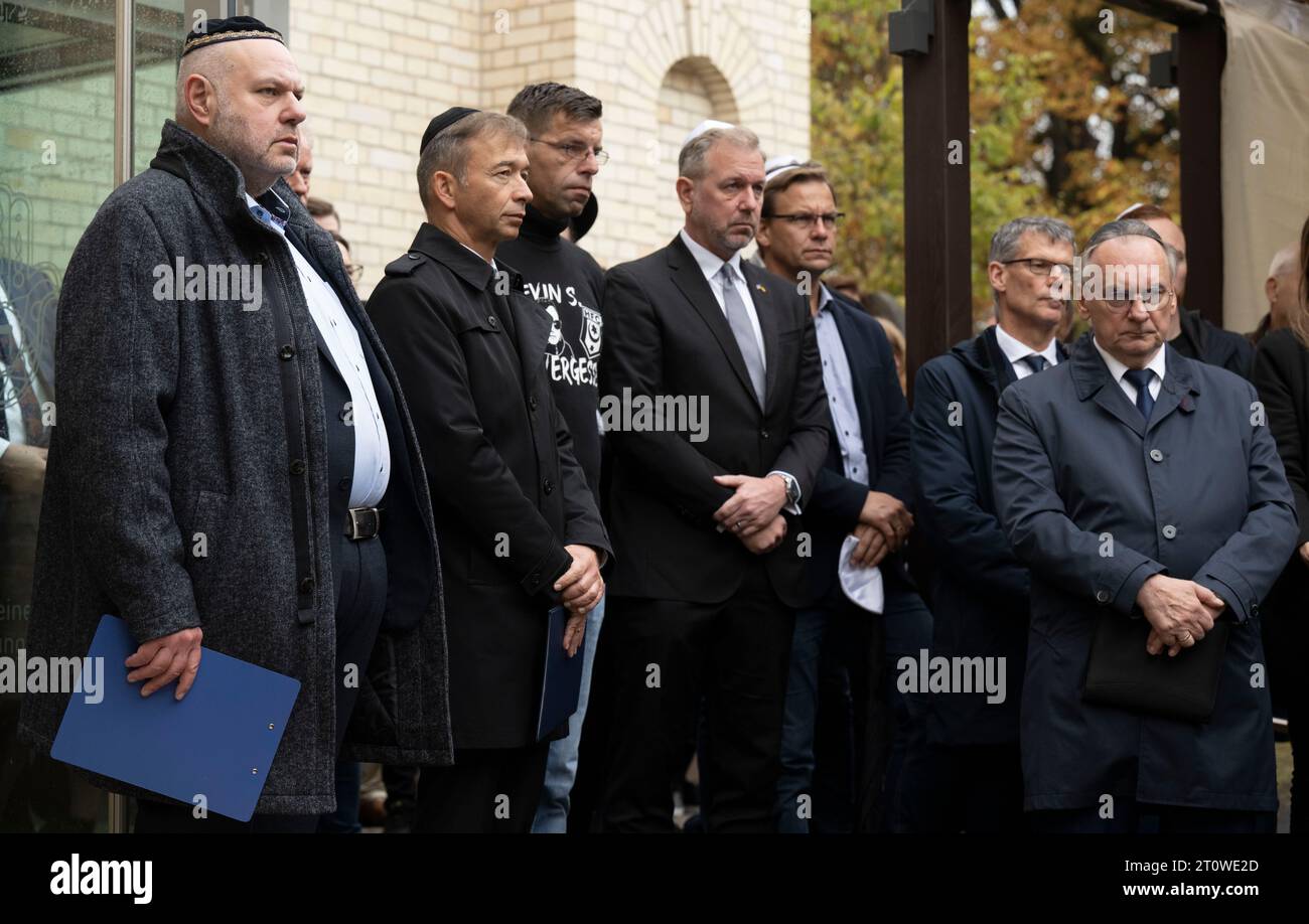 09 October 2023, Saxony-Anhalt, Halle (Saale): Max Privorozki (from ...
