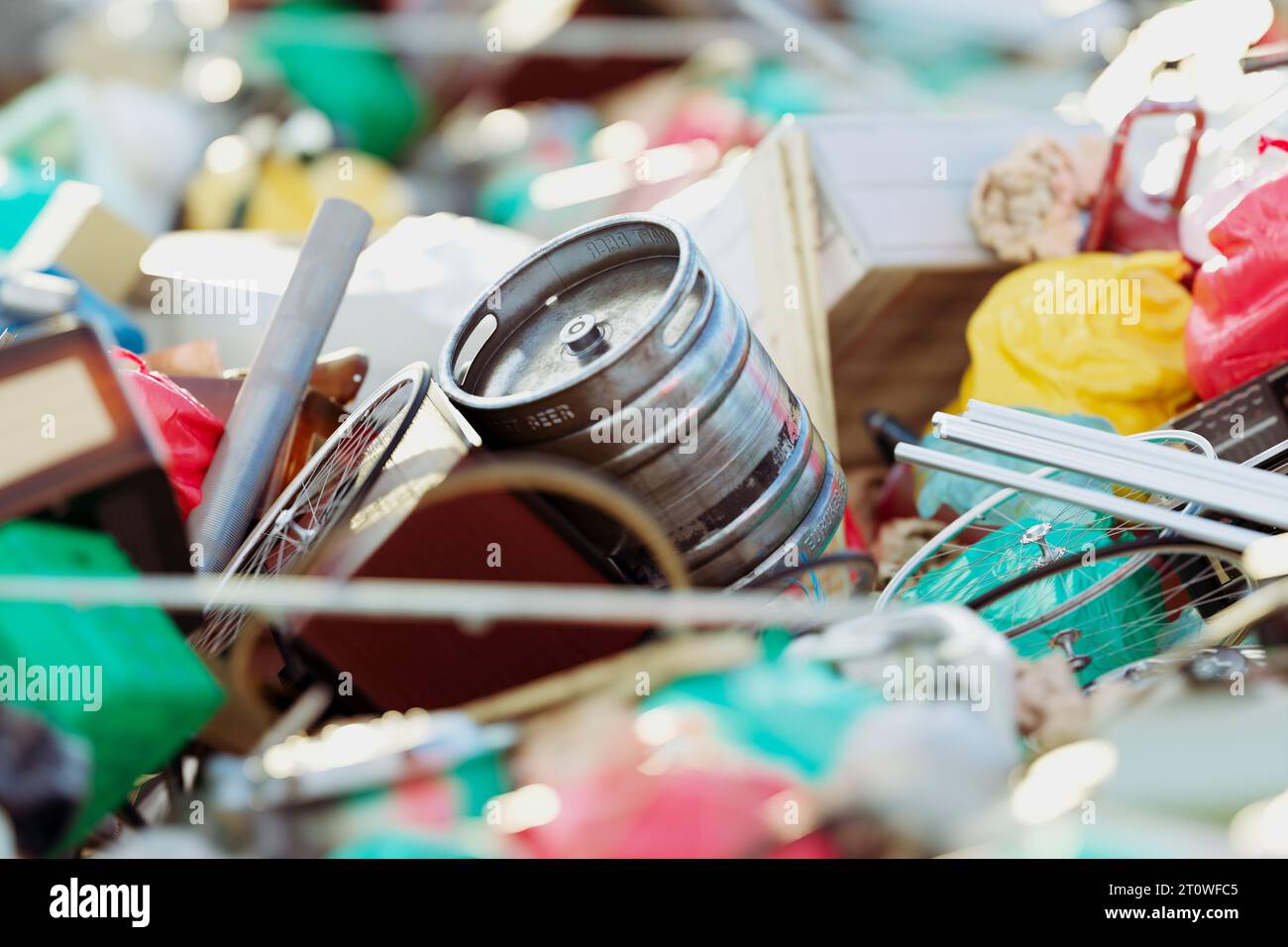 Trash dump landscape hi-res stock photography and images - Alamy