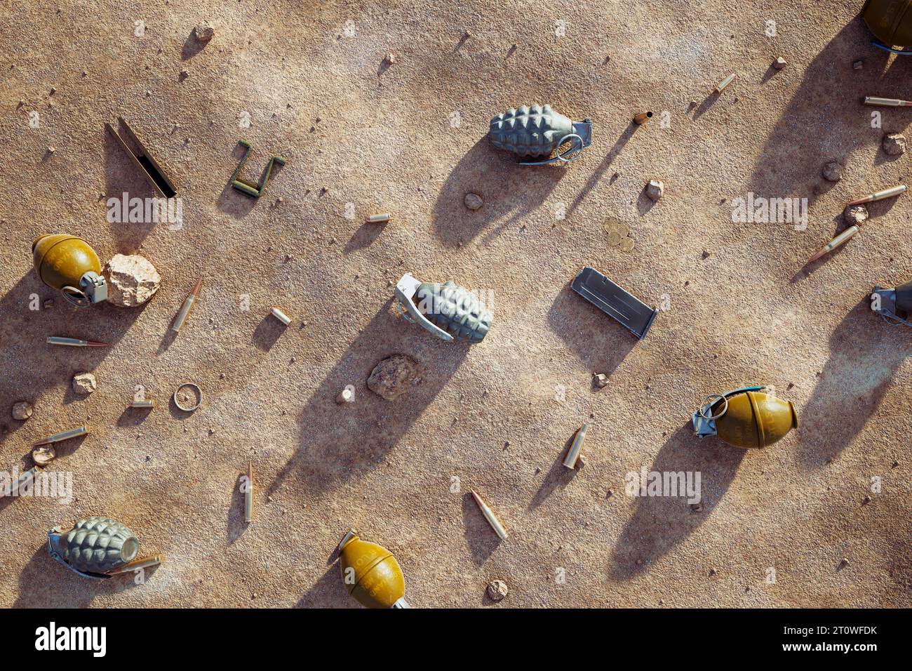 Battleground equipment hi-res stock photography and images - Alamy
