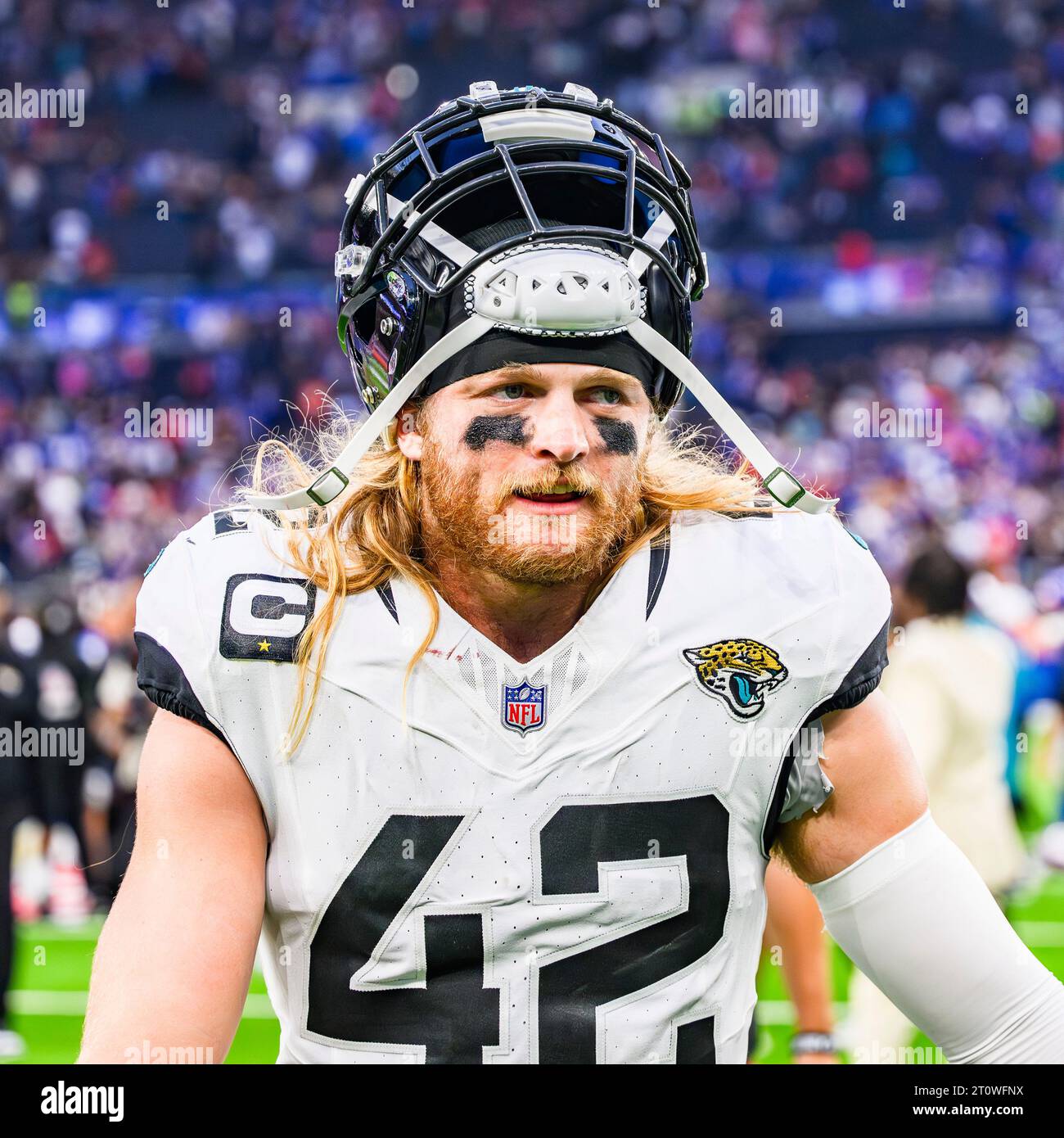 LONDON, UNITED KINGDOM. 08th, Oct 23. Andrew Wingard of Jacksonville ...