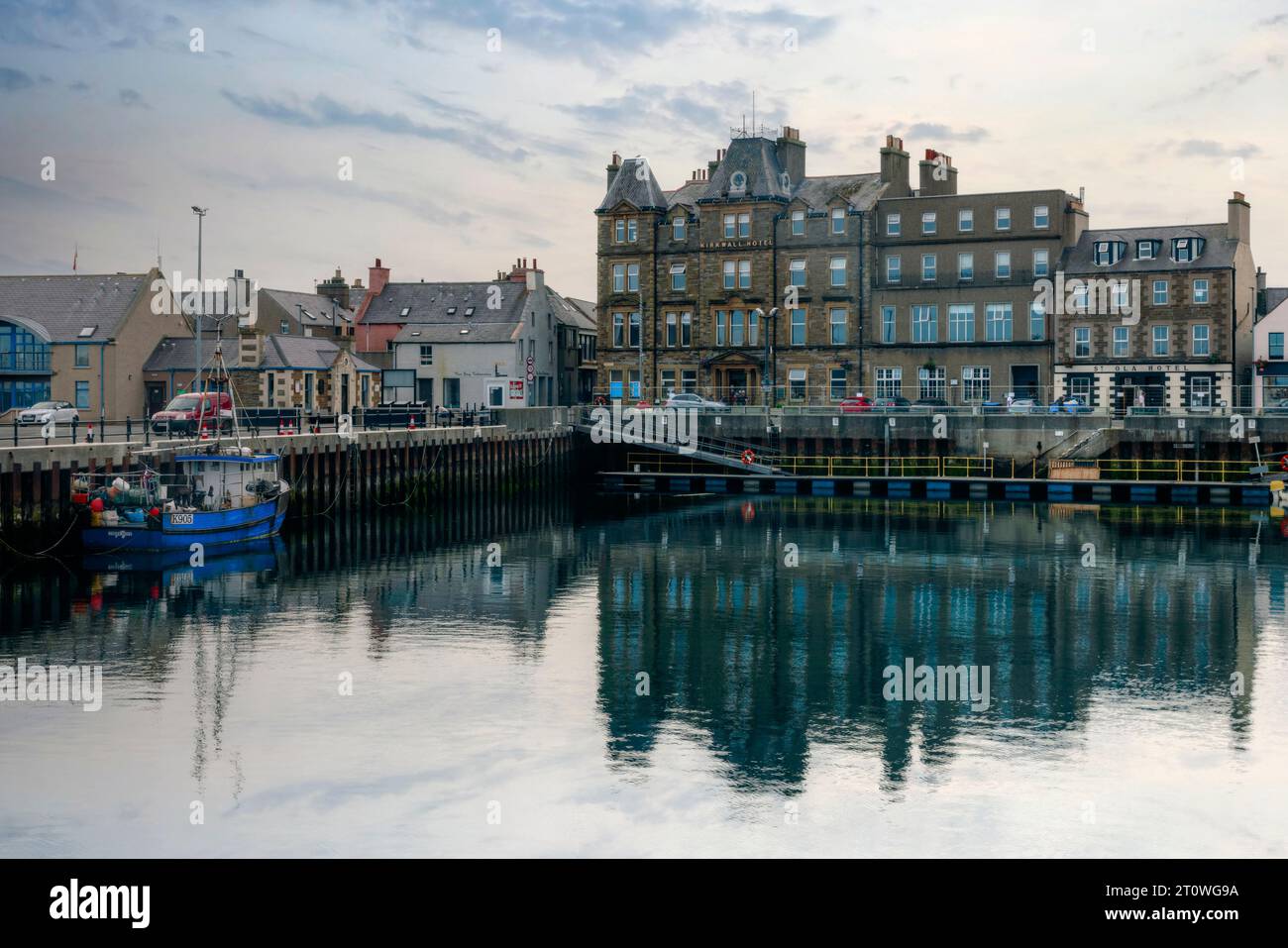 Kirkwall is the capital of Orkney, Scotland Stock Photo - Alamy