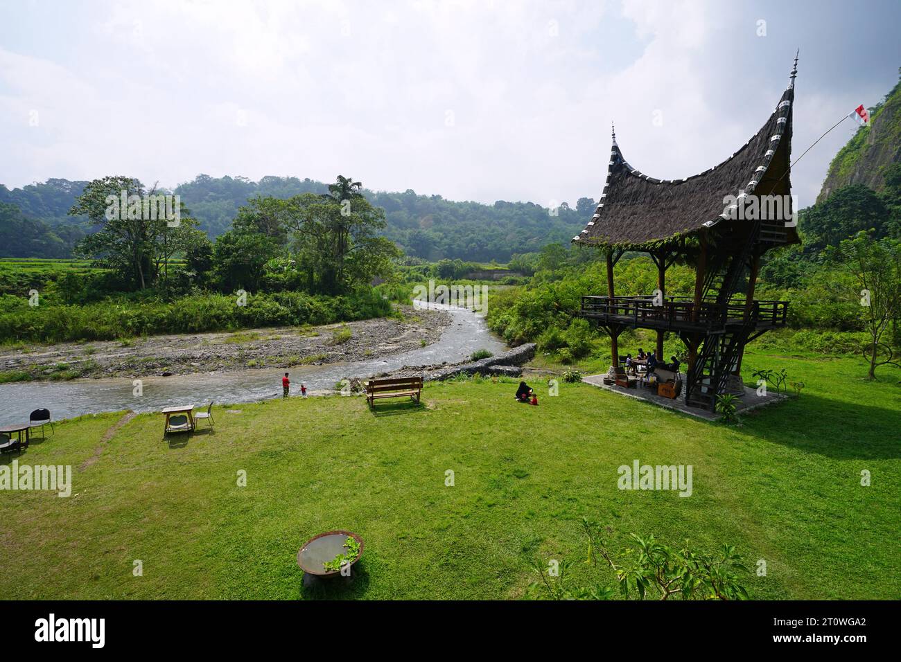 Cafe Taruko, Puncak Taruko, Ngarai Sianok, Bukittinggi, Padang, West ...