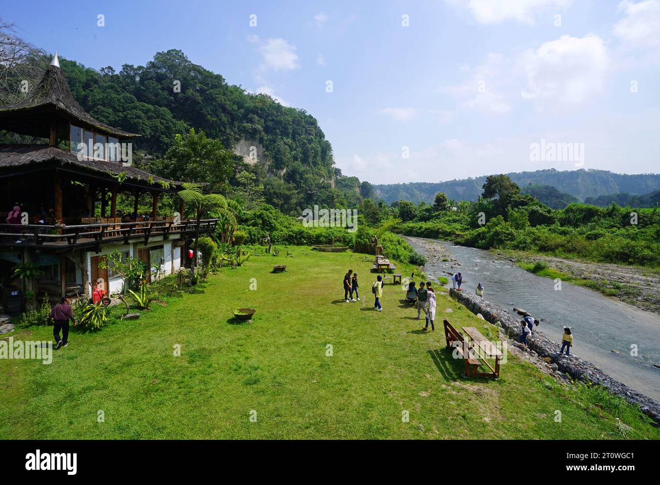 Cafe Taruko, Puncak Taruko, Ngarai Sianok, Bukittinggi, Padang, West ...