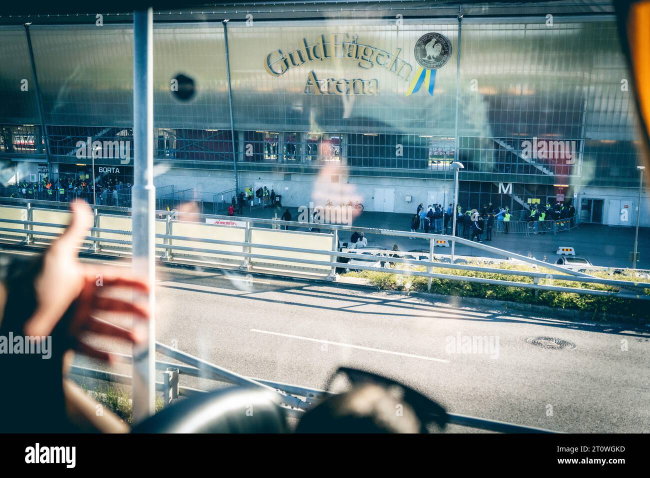 Kalmar, Sweden. 08th, October 2023. Guldfaageln Arena seen f0r the ...