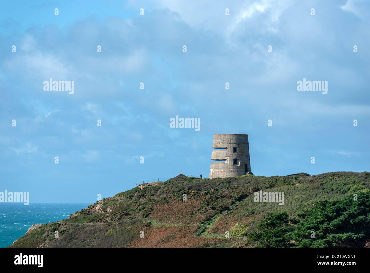 Guernsey, October 3rd 2023: Prevote Observation Tower Stock Photo - Alamy