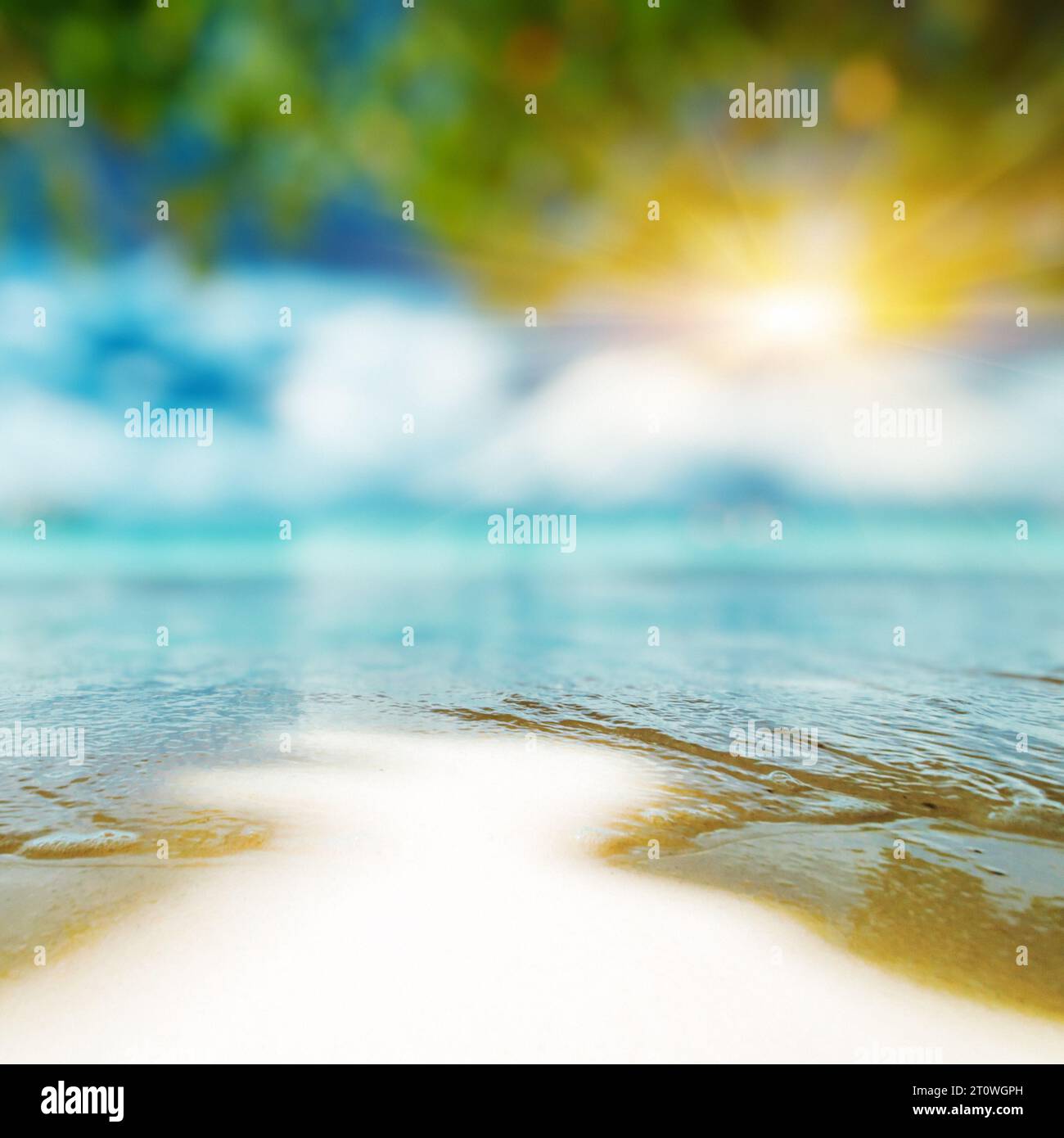 Wave bokeh hi-res stock photography and images - Alamy