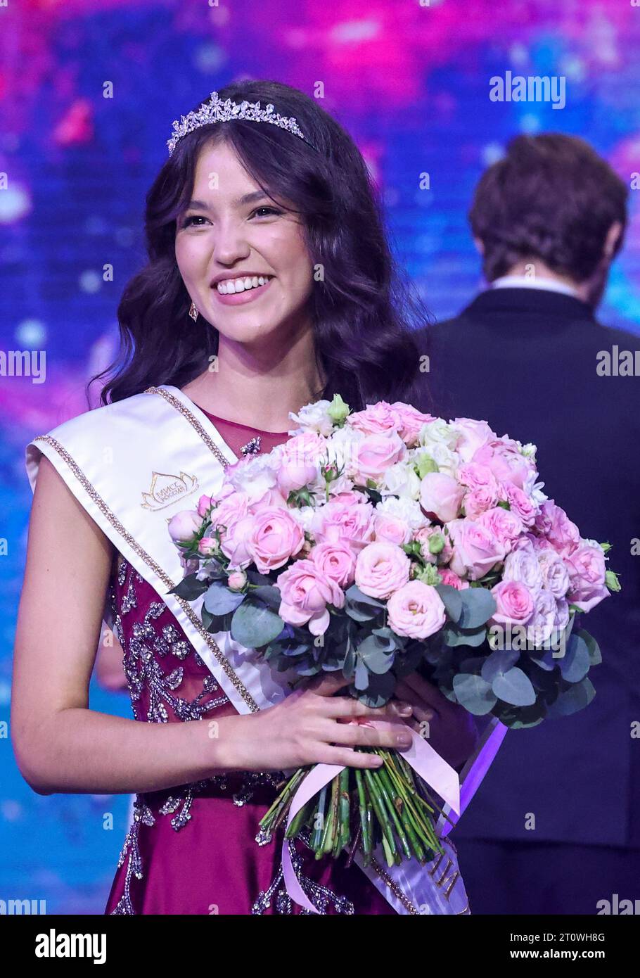 09102023 Russia Moscow Second Vice Miss Russia 2023 Lyubov Khokholova Republic Of Sakha