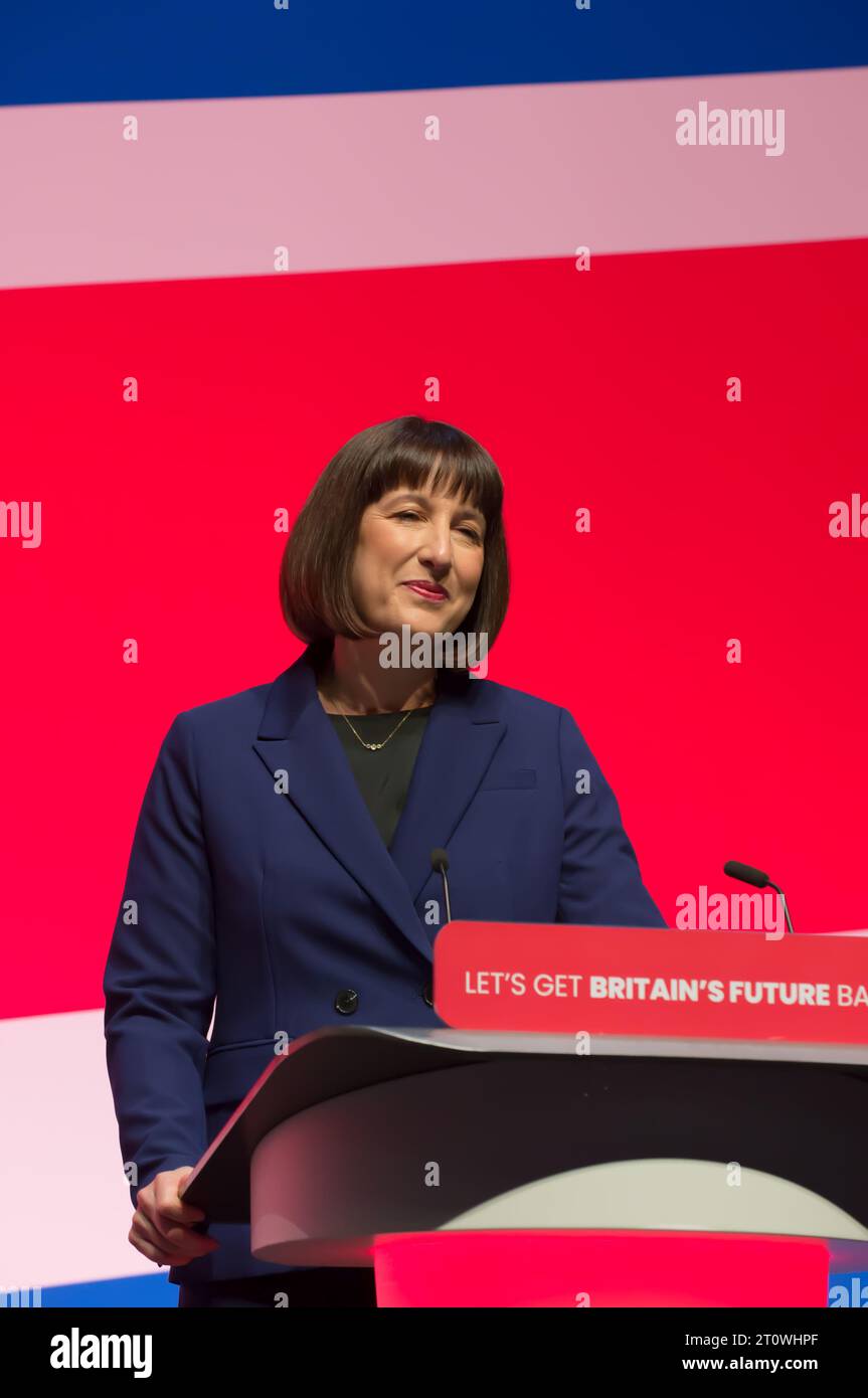 Labour conference rachel reeves hi-res stock photography and images - Alamy