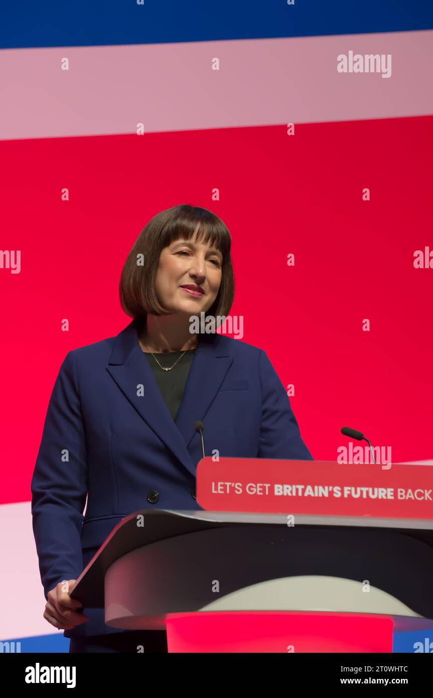 Rachel reeves conference speech hi-res stock photography and images - Alamy