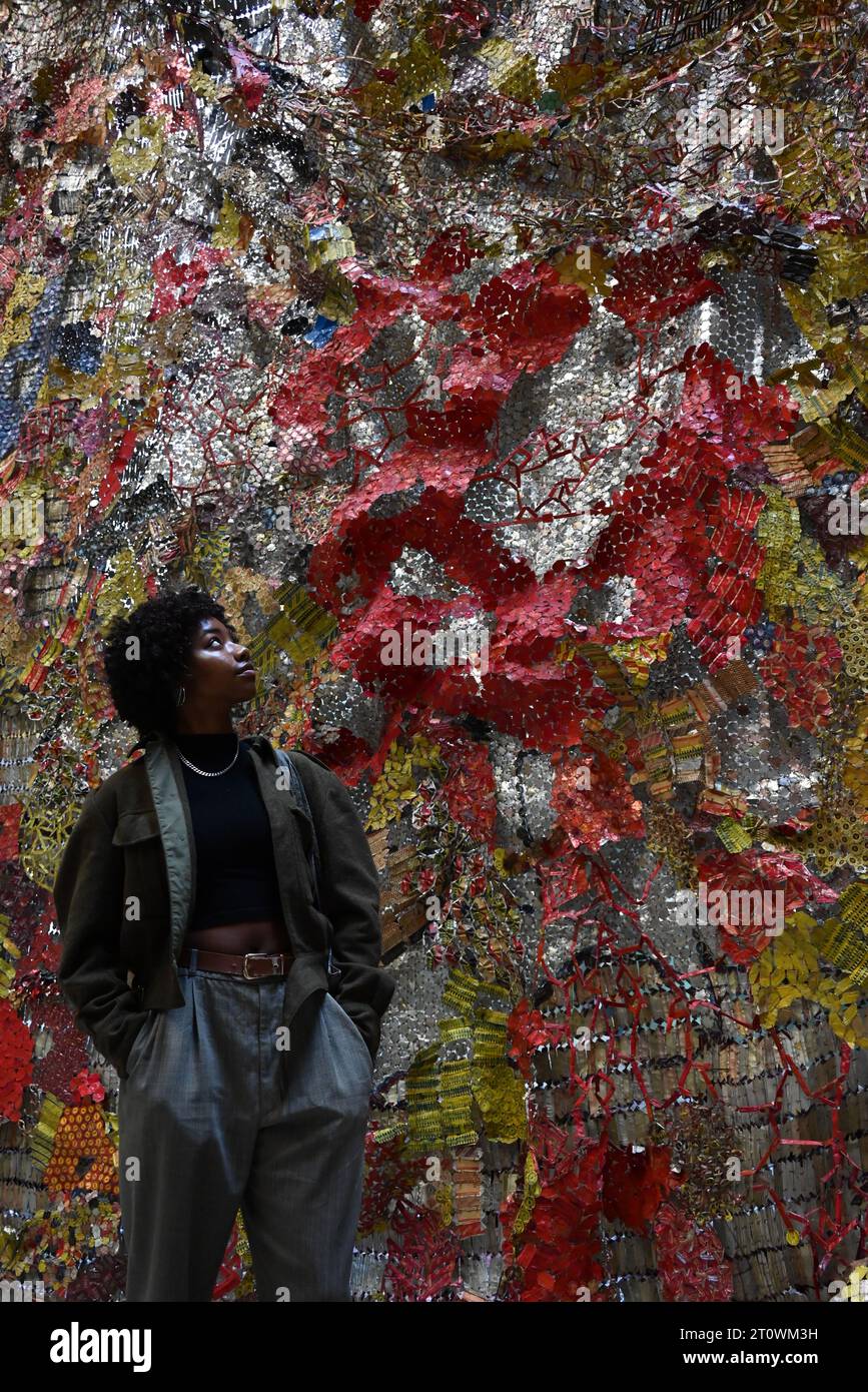 Ghanaian-born and Nigeria-based El Anatsui is best-known for his ...