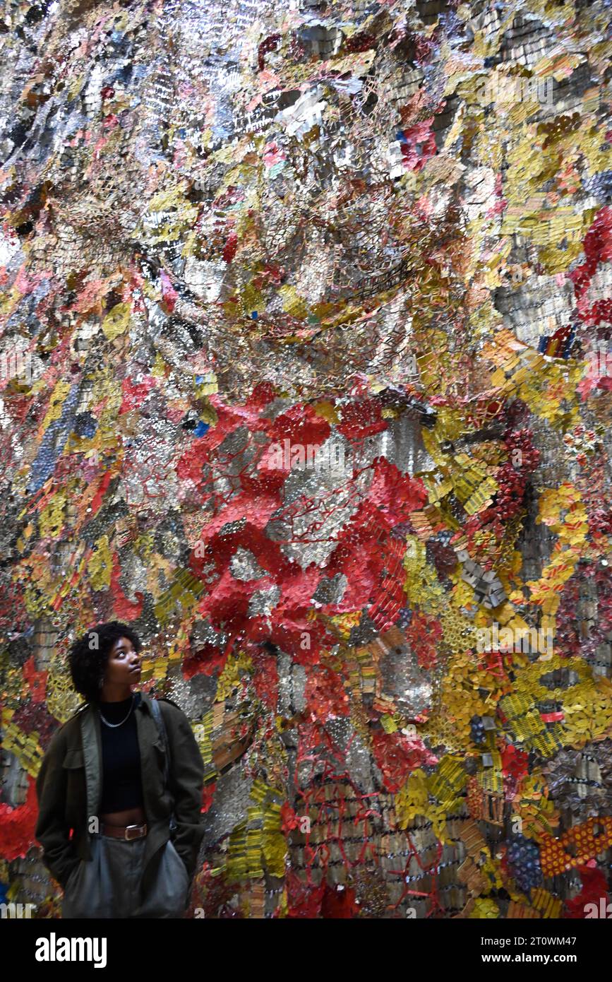 Ghanaian-born and Nigeria-based El Anatsui is best-known for his ...