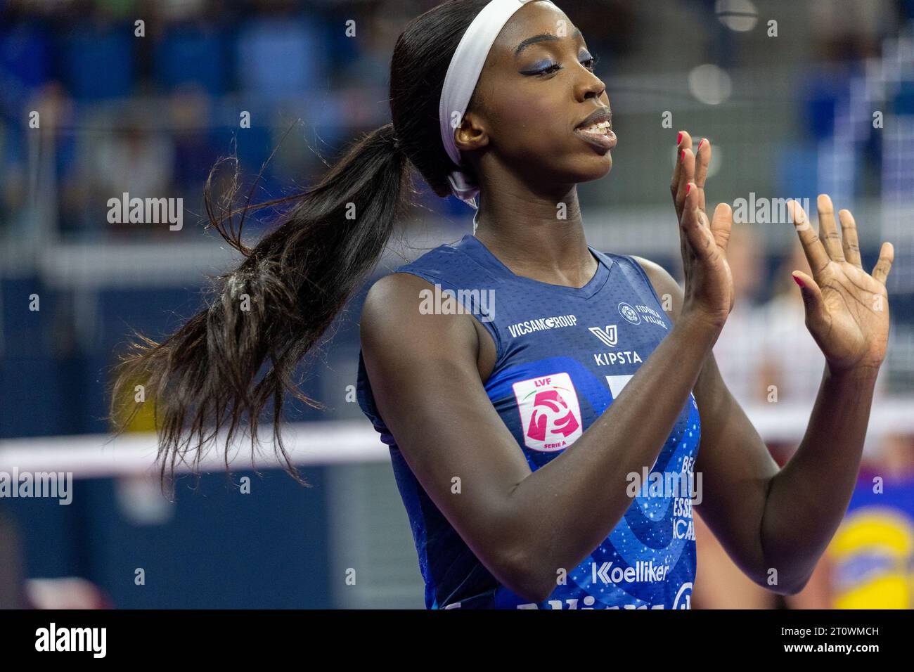 Milan, Italy. 08th Oct, 2023. Adhu Malual (Allianz VV Milano) during ...