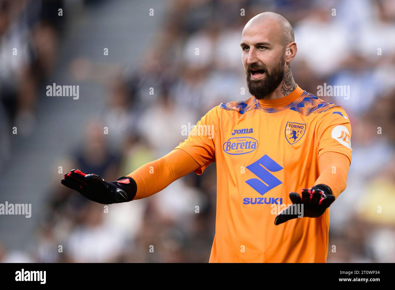 Vanja Milinkovic-Savic of Torino FC reacts during the Serie A football ...