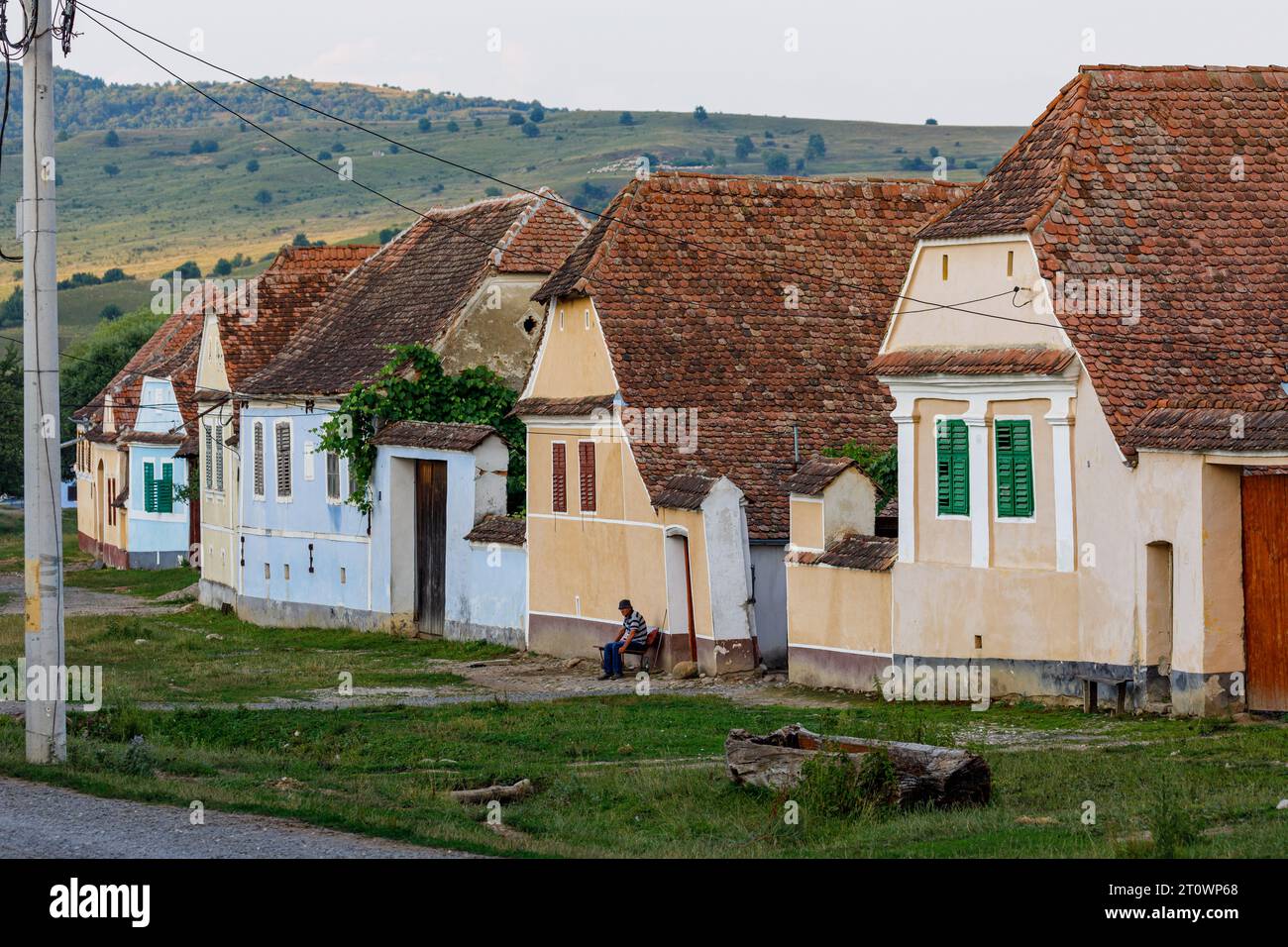The Village of Viscri in Romania Stock Photo - Alamy