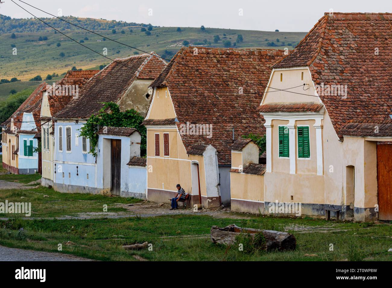 The Village of Viscri in Romania Stock Photo - Alamy