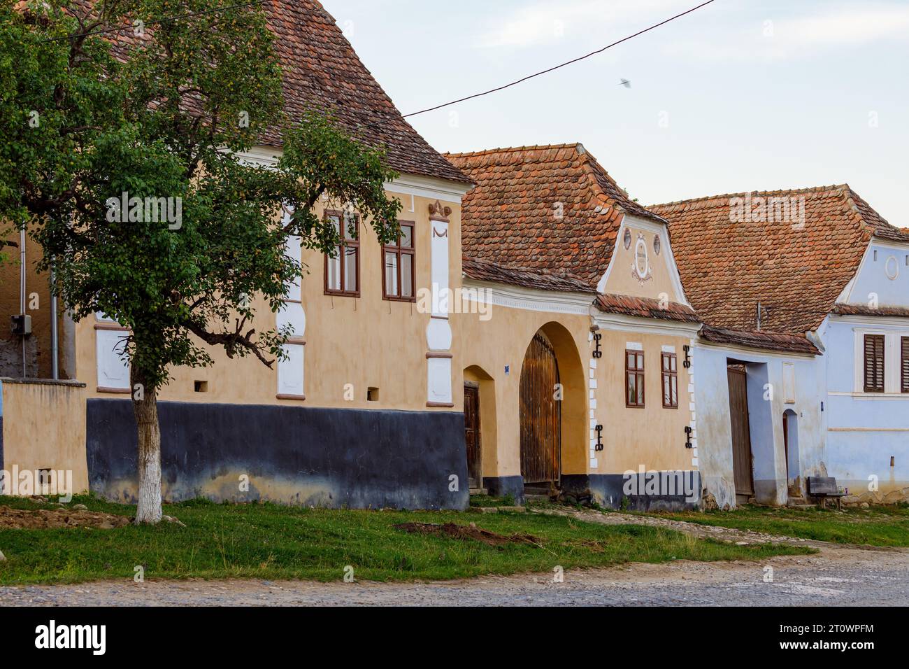 The Village of Viscri in Romania Stock Photo - Alamy