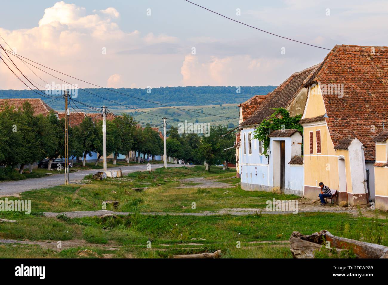 The Village of Viscri in Romania Stock Photo - Alamy