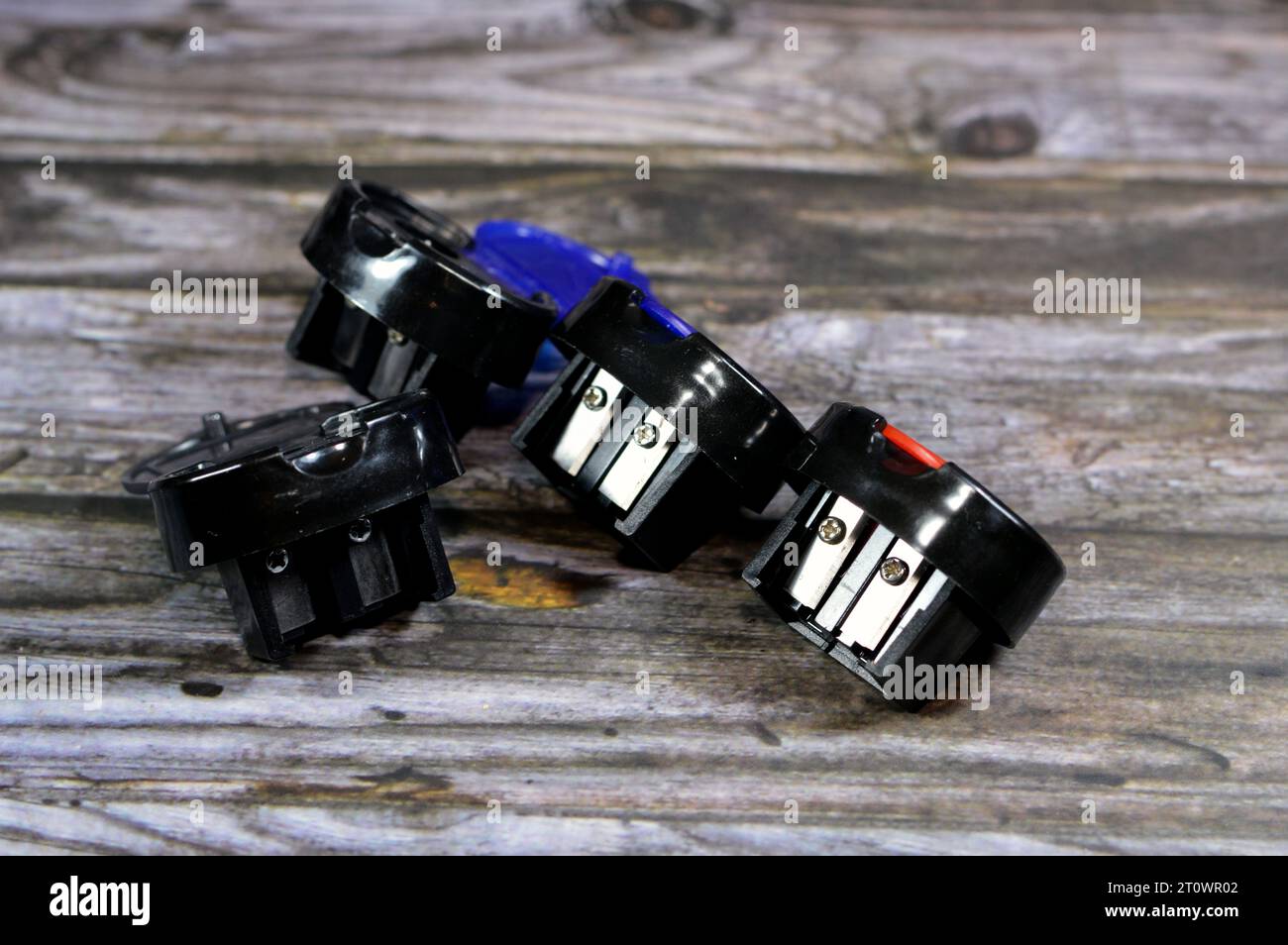 manual pencil sharpener, pointer, parer or topper, a tool for ...