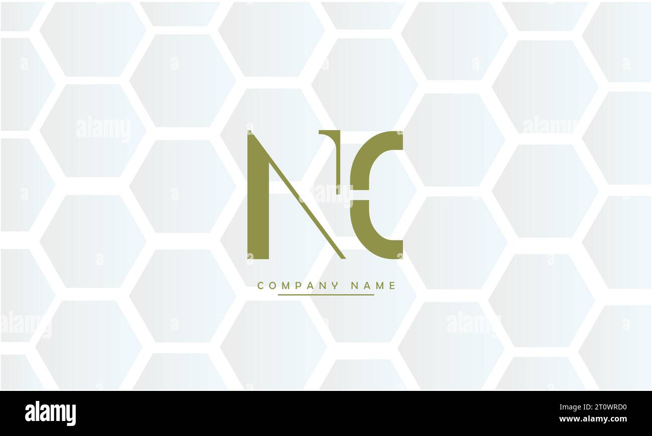 Nc monogram logo hi-res stock photography and images - Alamy
