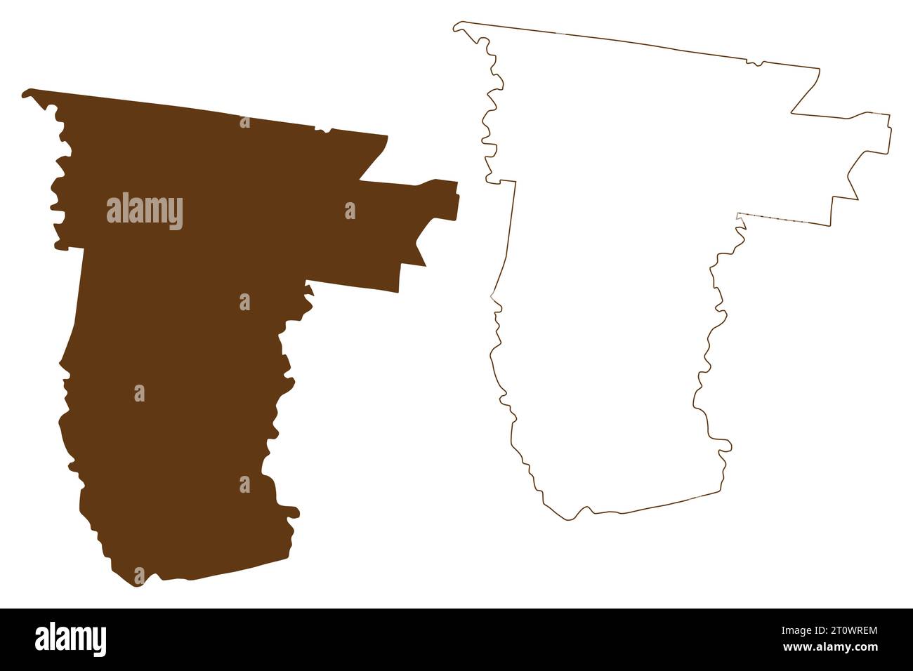 City of Darebin (Commonwealth of Australia, Victoria state, Vic) map ...