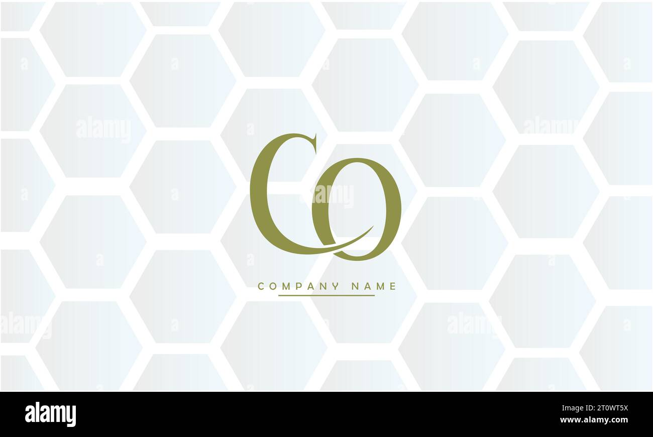 CO, OC Abstract Letters Logo Monogram Stock Vector Image & Art - Alamy