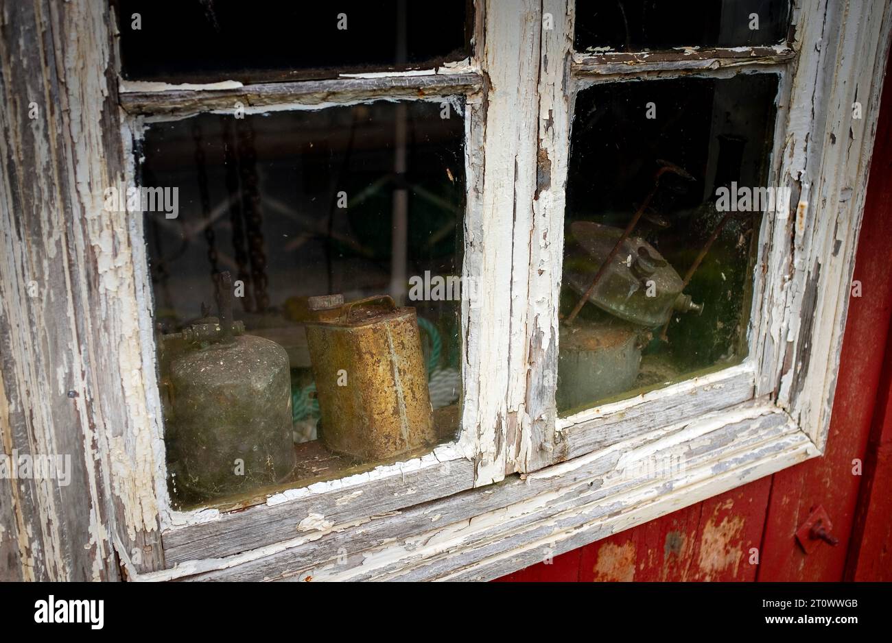 September 05, 2023: Bright, well-worn boathouse colors and windows ...
