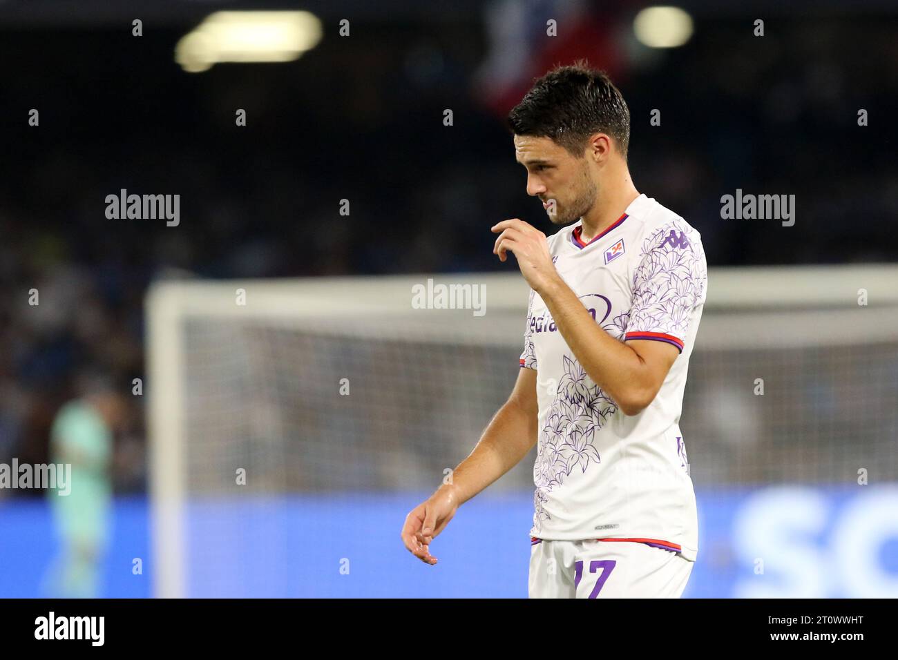 Josip Brekalo of Acf Fiorentina looks on during the Serie A match ...