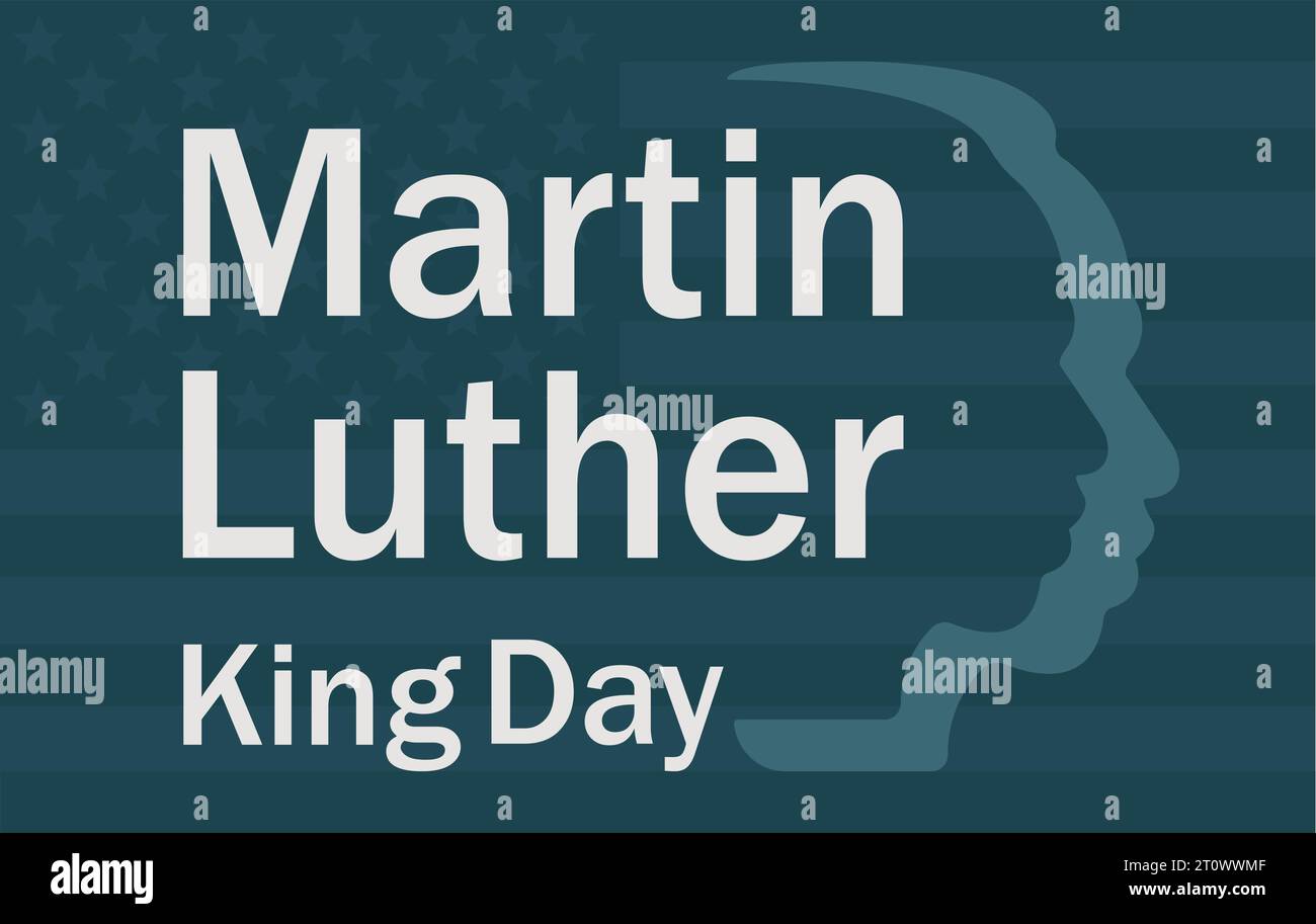 Martin Luther King Jr. Day Stock Vector Image & Art - Alamy