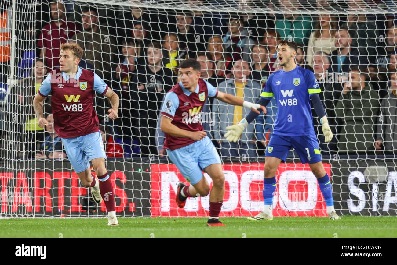 James Trafford in action Luton V Burnley at Kennelworth Road Stadium 3 ...
