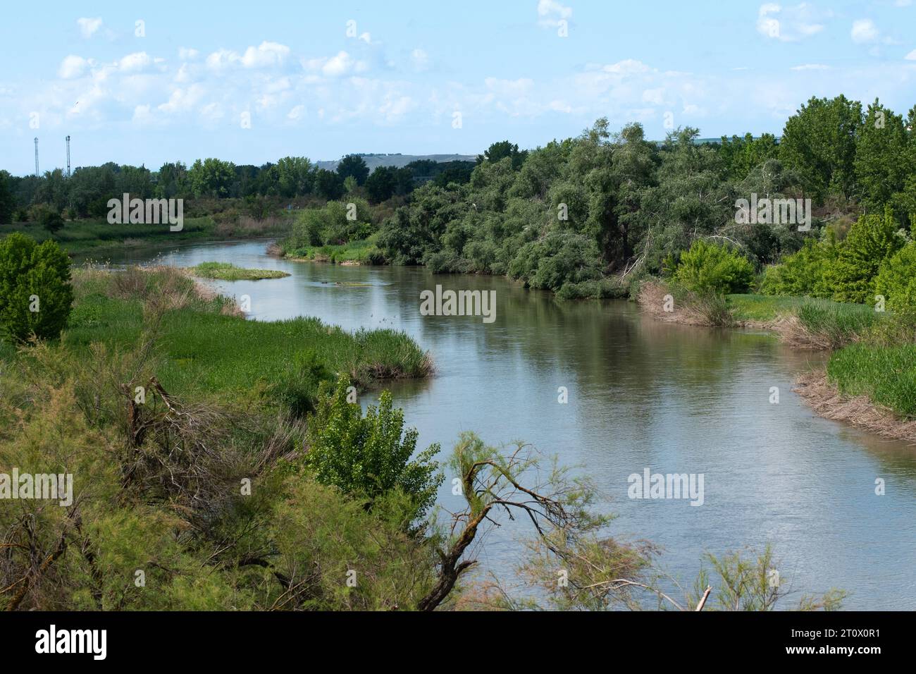 River at the south of Madrid Stock Photo - Alamy
