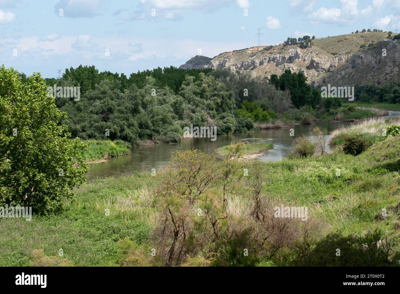 River at the south of Madrid Stock Photo - Alamy