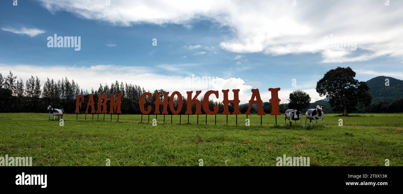Chok Chai Farm, Khao Yai, Thailand - Jun 2, 2019: Beautiful stunning ...