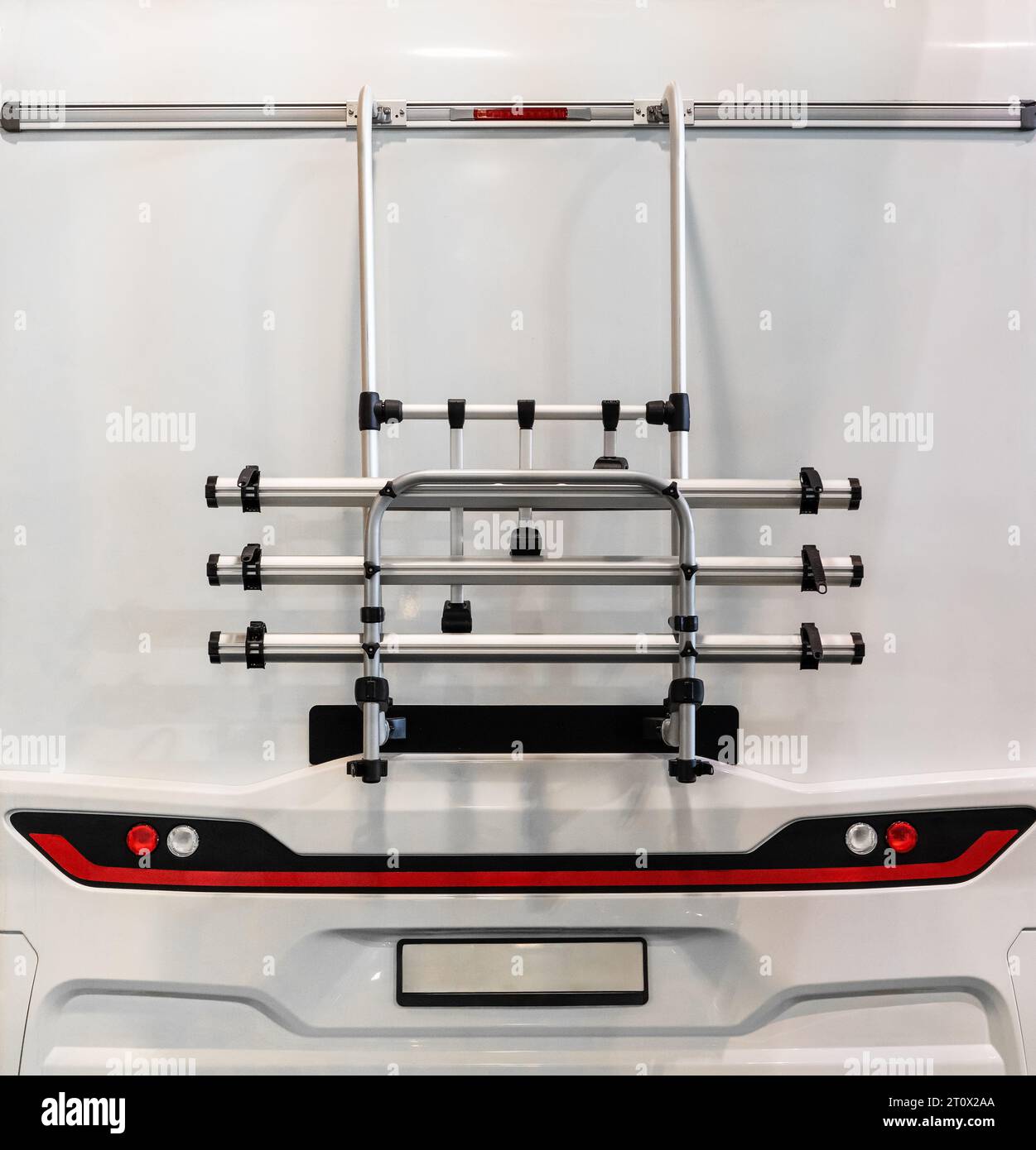 Bike racks for van Stock Photo - Alamy