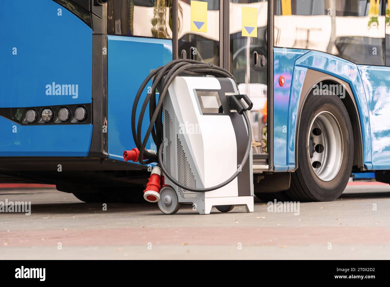 Electric bus charging point hi-res stock photography and images - Alamy