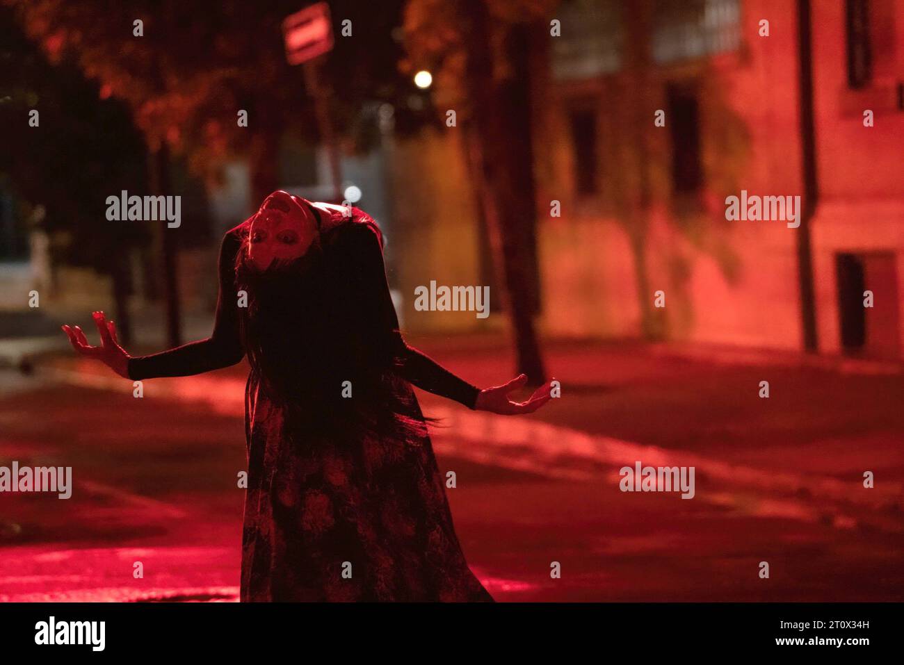 ELEVATOR GAME, Samantha Halas, 2023. ph: Heather Beckstead / © Shudder ...