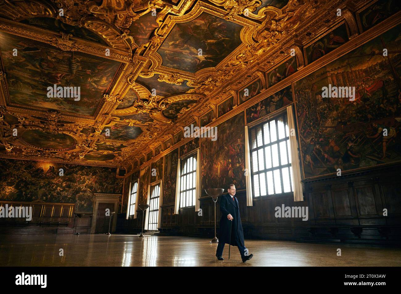 A HAUNTING IN VENICE, Kenneth Branagh as Hercule Poirot, 2023. ph: Rob ...