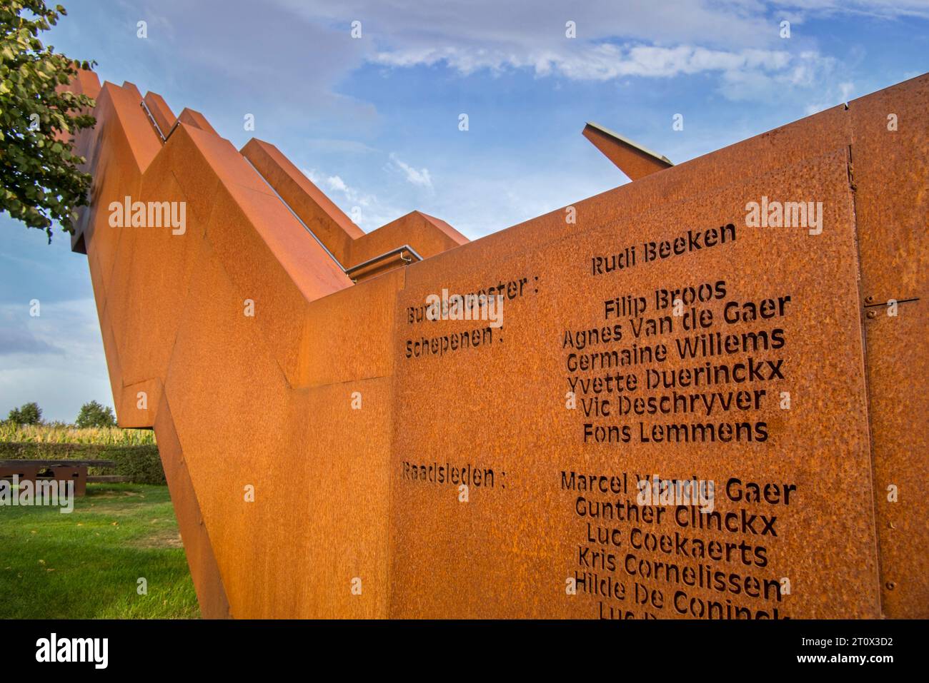 Vlooyberg Tower / Vlooybergtoren / stairway to heaven, corten steel ...