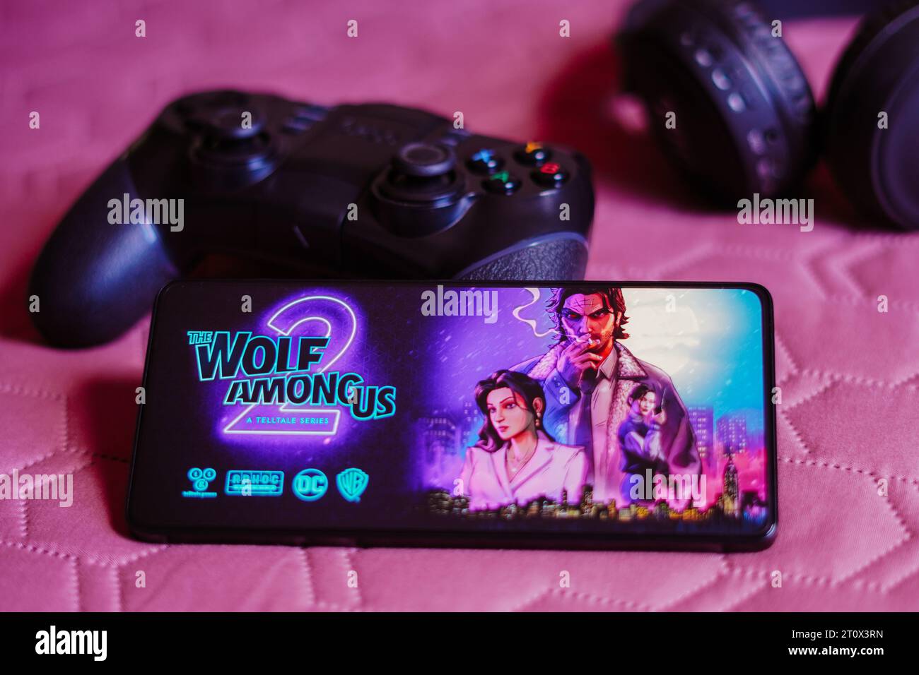 Wolf among us hi-res stock photography and images - Alamy