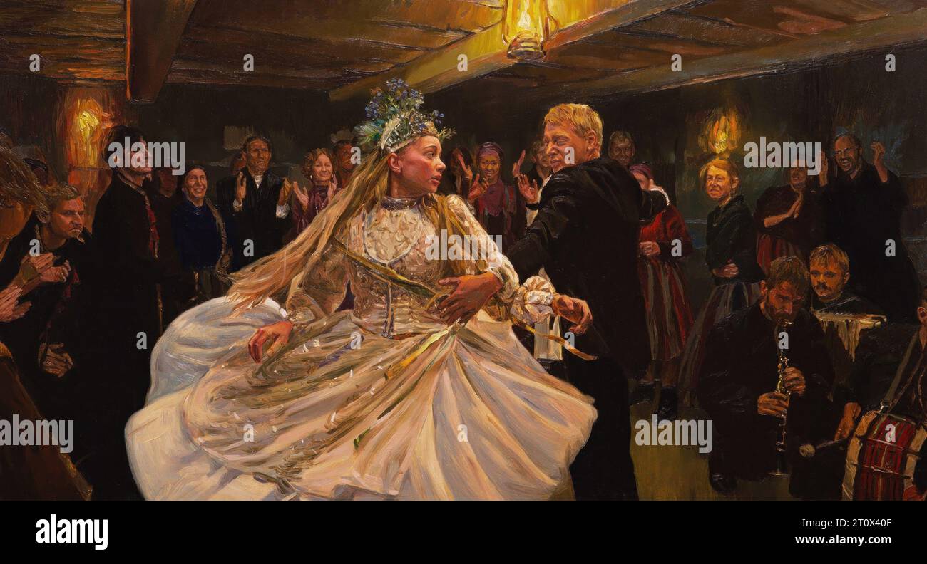 THE PEASANTS, (aka CHLOPI), Kamila Urzedowska (left), 2023. © Anonymous ...